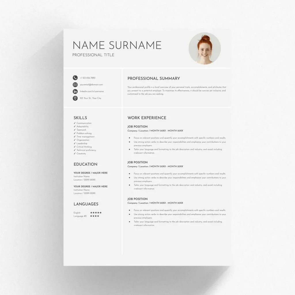 Basic Resume Template Google Docs Create A Strong Impression With