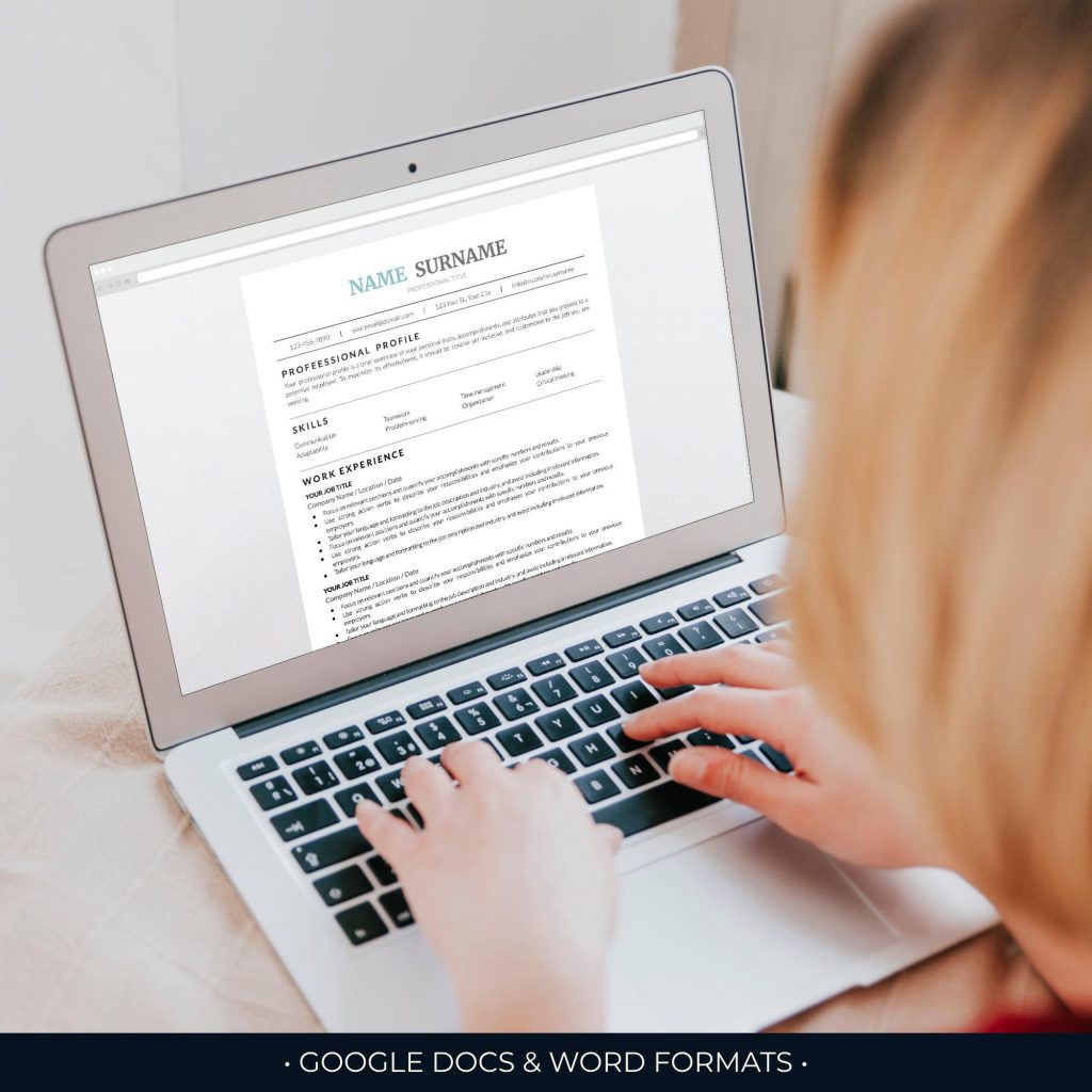 Google Drive Resume Template ATS - Google Drive-Ready For ATS-Friendly ...