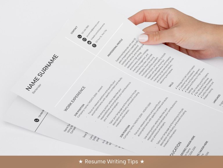 Director Resume Template – Executive-Level Design For Leadership ...