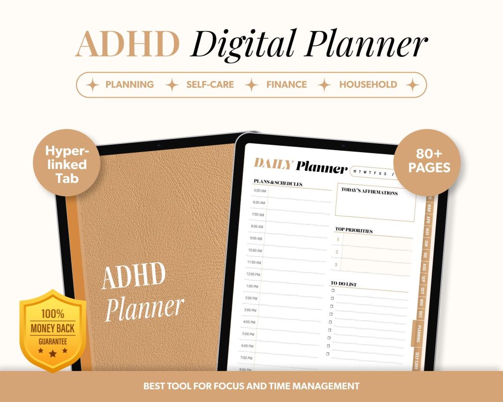 All-in-One Digital Planner Undated Digital Planner Digital Journal ...